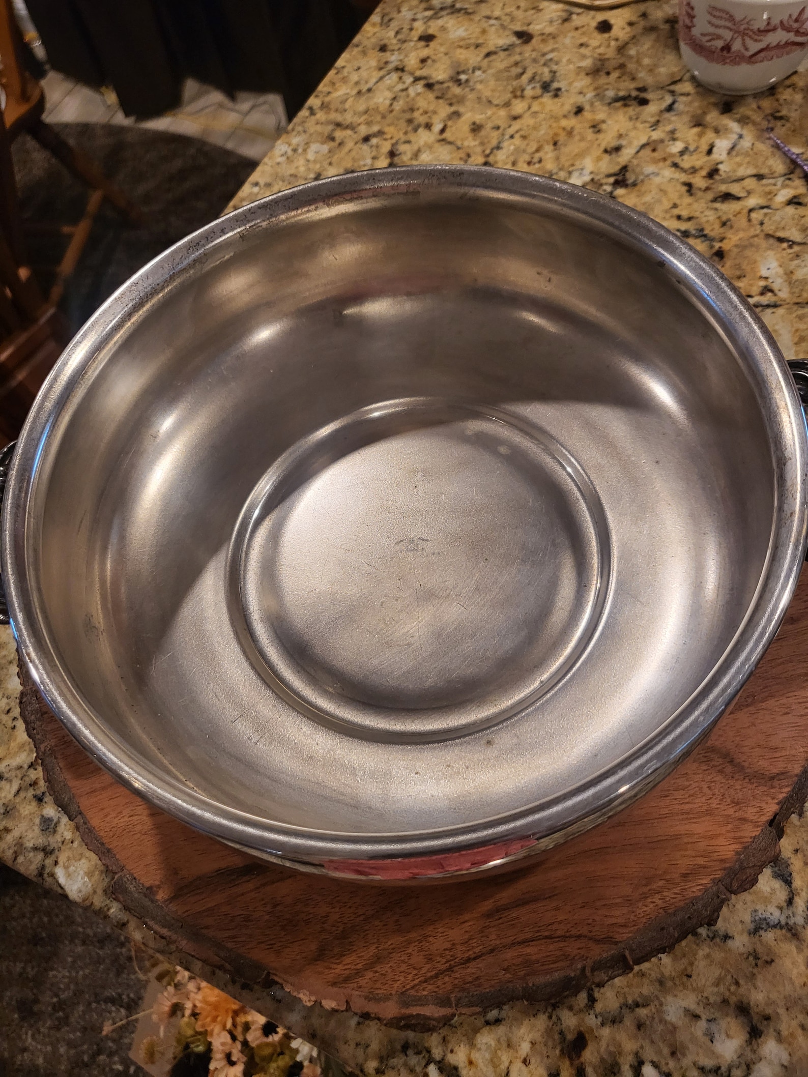 Vintage Silver Plated Round Serving Dish - Etsy