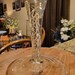 Vintage Stuart Ariel Air Twist Stem Coupe Shaped Clear Crystal Compote ...