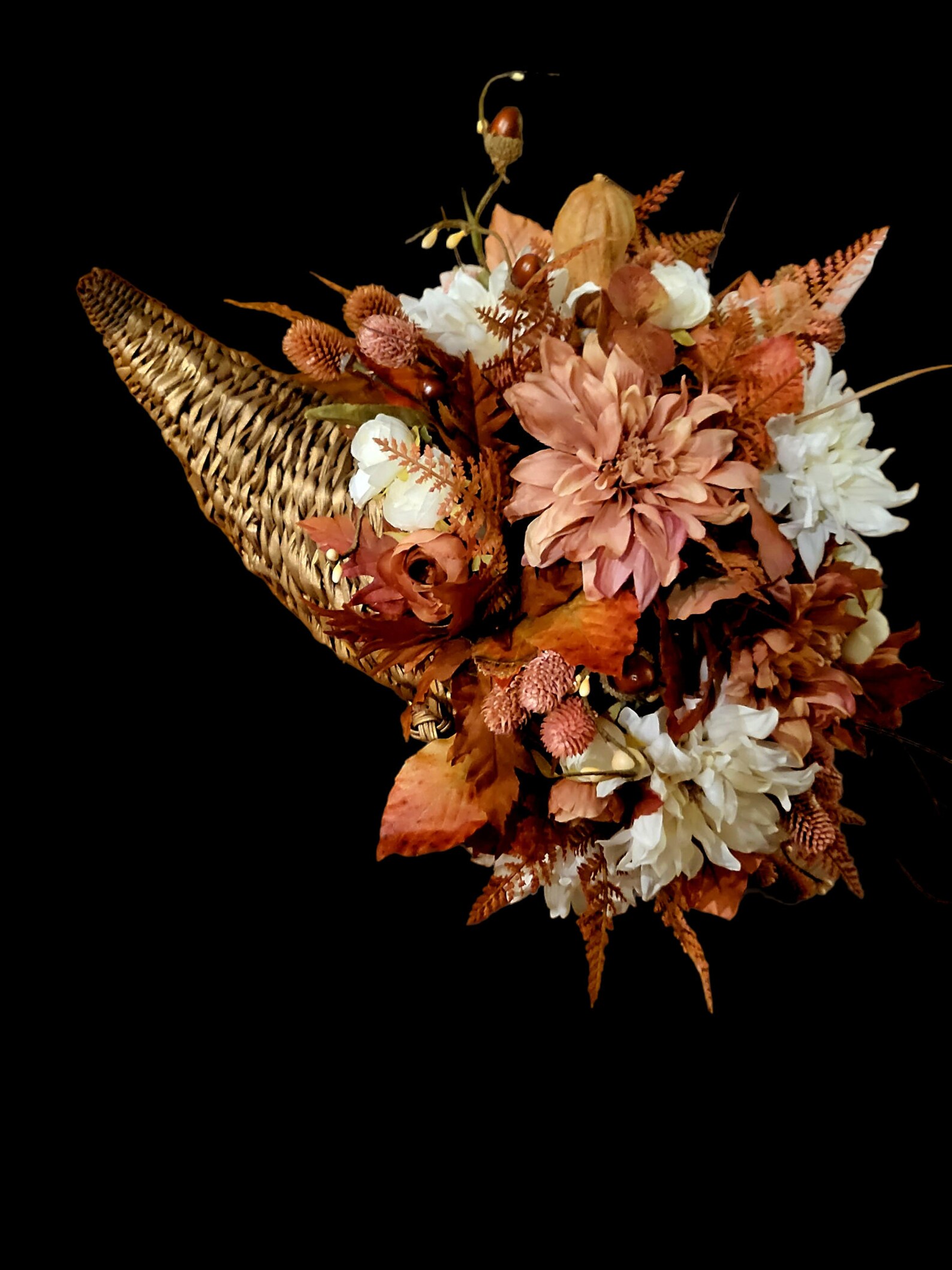 Cornucopia Fall Centerpiece - Etsy