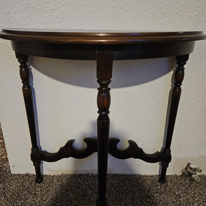 Half Moon Table - Etsy