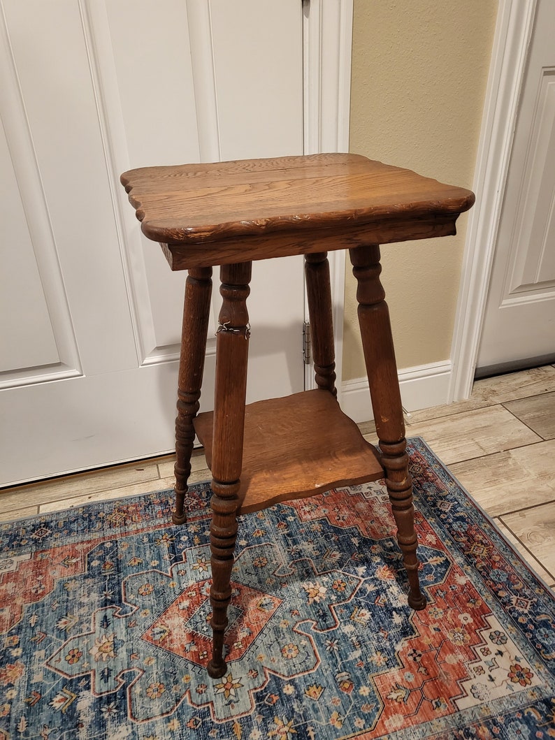 Antique Parlor Table - Etsy