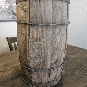 Antique Nail Shipping Keg Barrel - Etsy