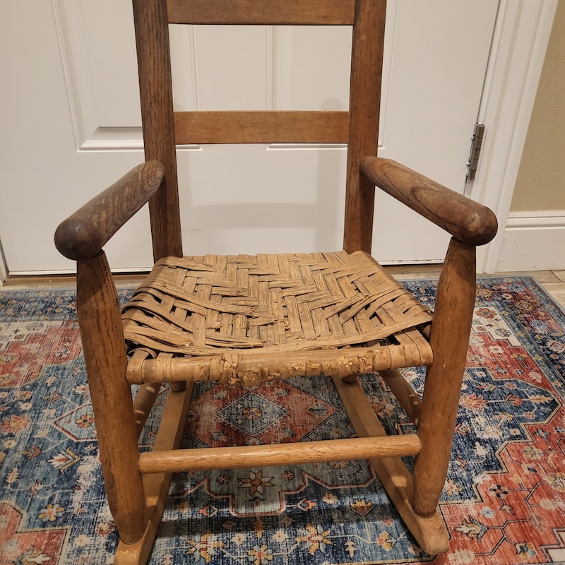 Antique Rocking Chair - Etsy
