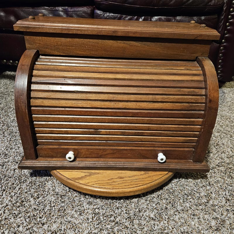 Roll Top Bread Box - Etsy