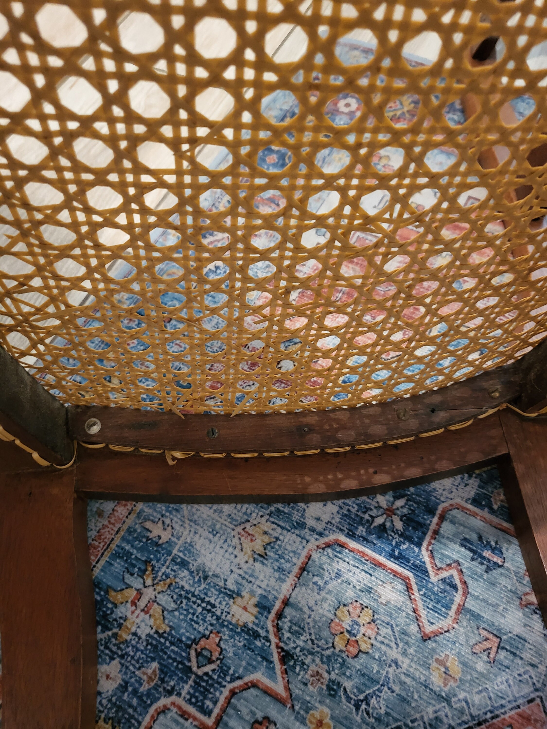 Late 19th Century Cane Bottom Chair - Etsy