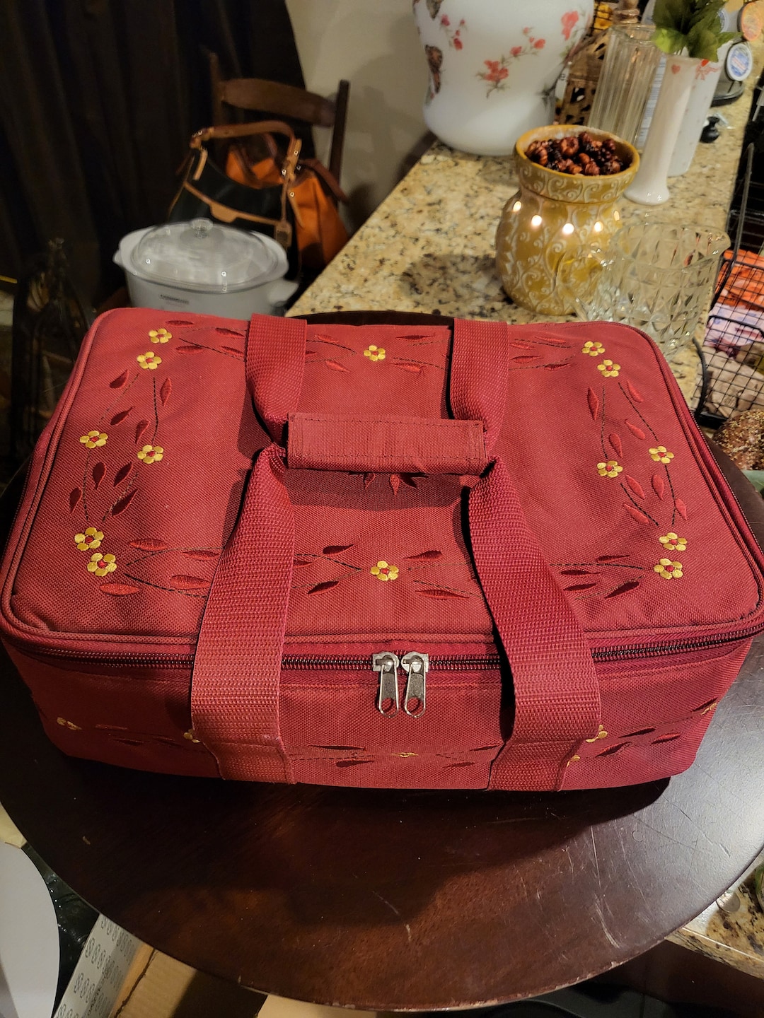 Temp-tations Ovenware by Tara Baking Dish, Wire Rack, Carrying Case 4 ...