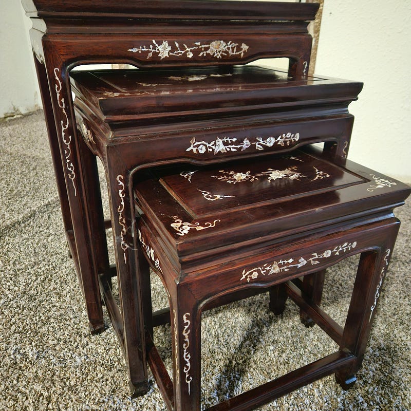Nesting Tables - Etsy