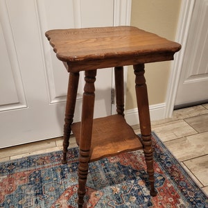 Antique Parlor Table - Etsy