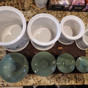 Corelle Ivy 5 Pc Canister Set by Jay Imports - Etsy