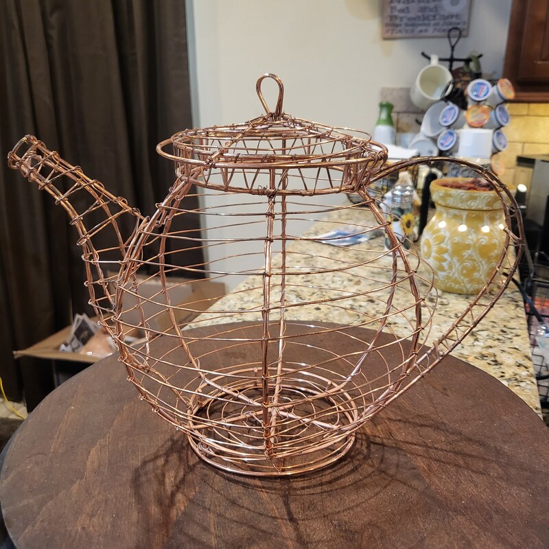 Wire Teapot - Etsy