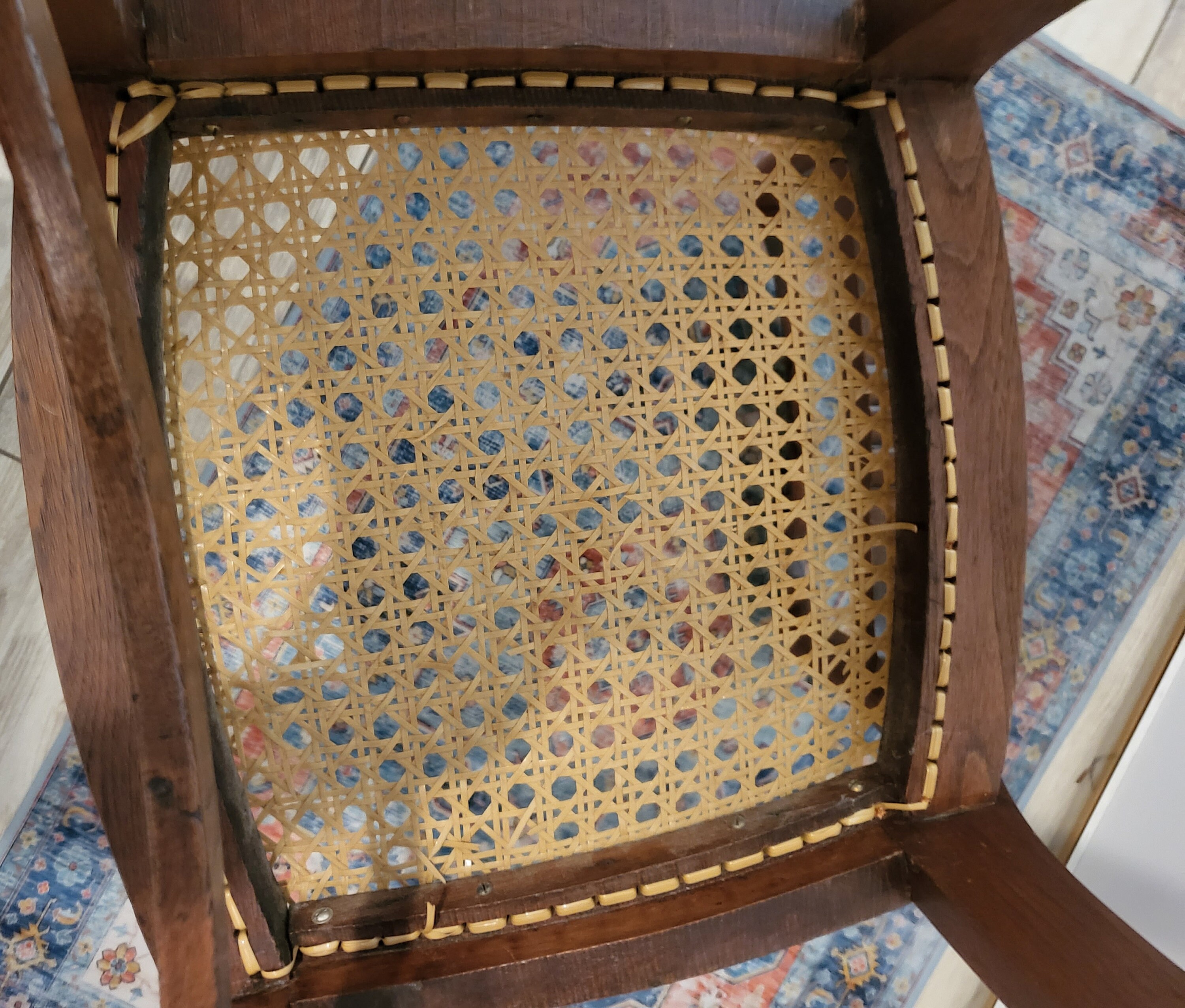 Late 19th Century Cane Bottom Chair - Etsy