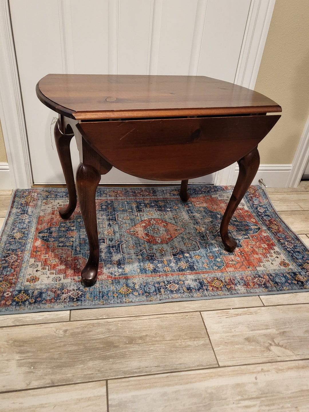Vintage Pennsylvania House Style Table With 2 Fold Out Extensions - Etsy