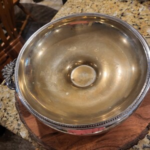 Vintage Silver Plated Round Serving Dish - Etsy