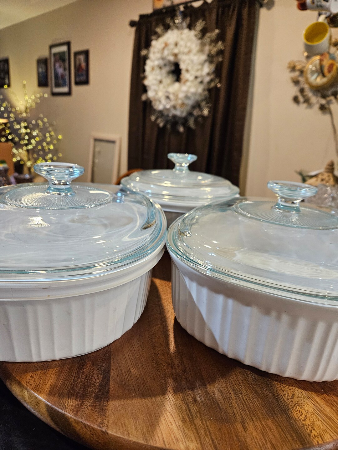 Set of 3 Vintage Corningware Casserole Dishes - Etsy