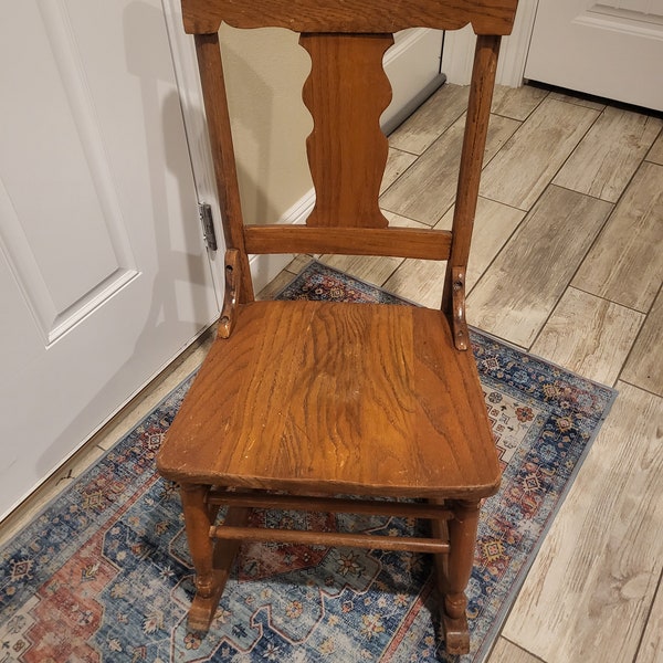 Fiddle Back Chair - Etsy
