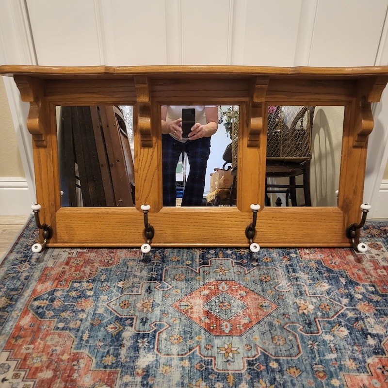 Mirror Coat Rack - Etsy