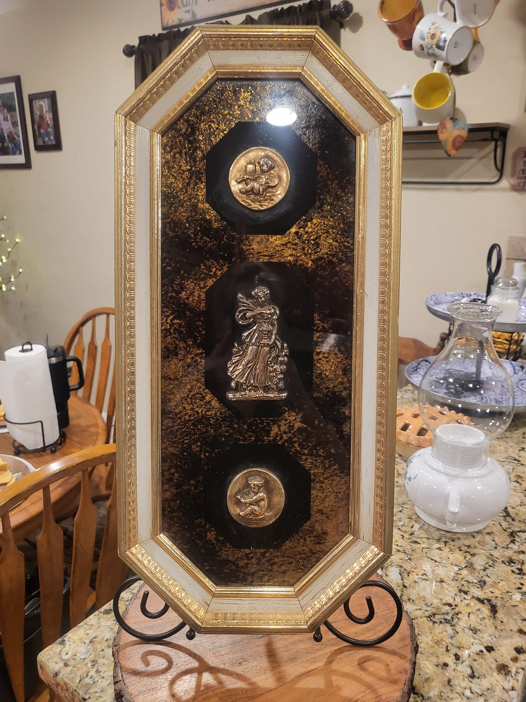 Vintage Turner Angles Wall Decor - Etsy