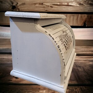 Vintage Knock on Wood Corp Repurposed Bread Box - Etsy
