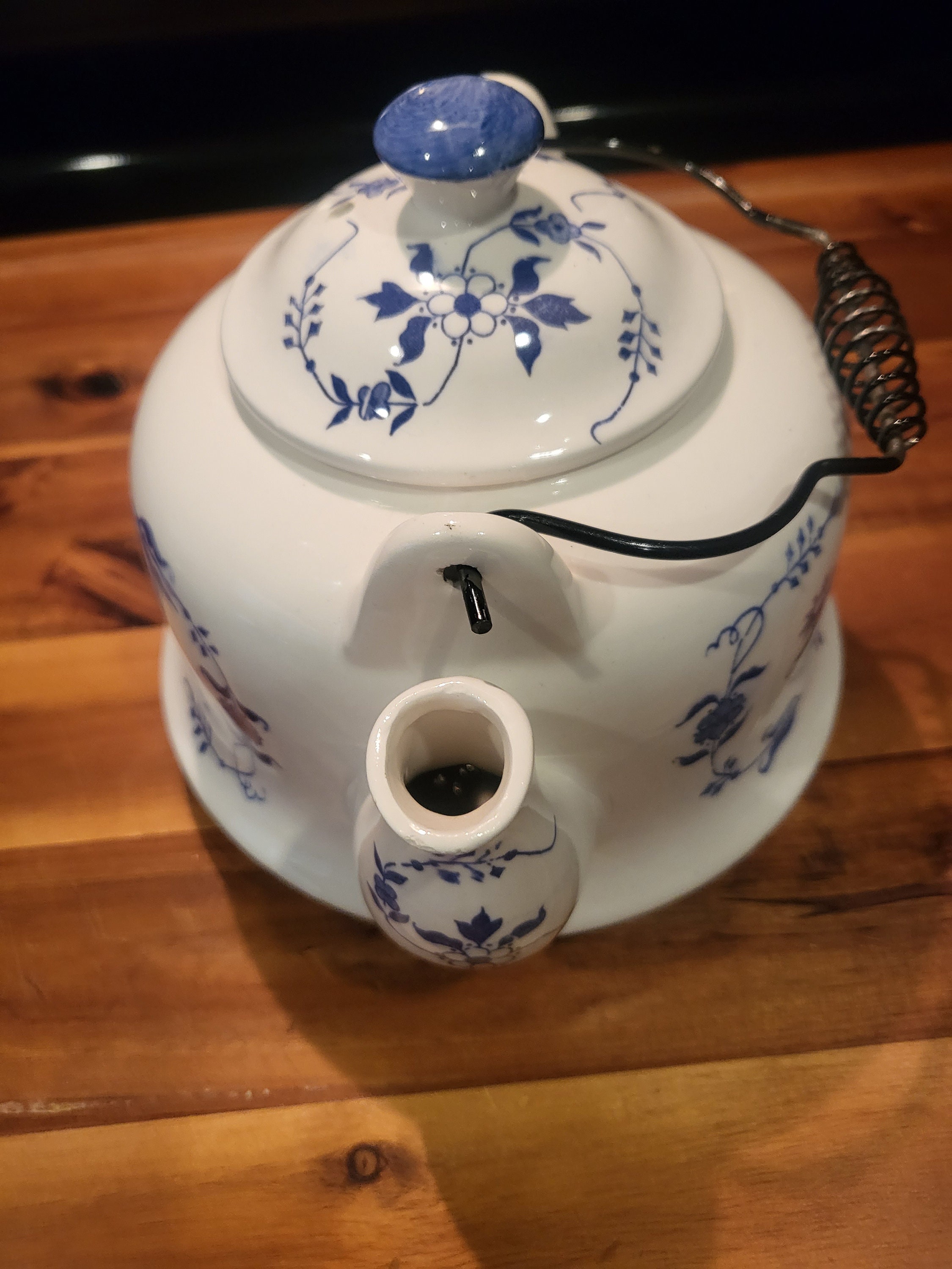 Vintage Cottagecore Teapot - Etsy