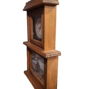 1980s 24" Wooden Clock - Etsy