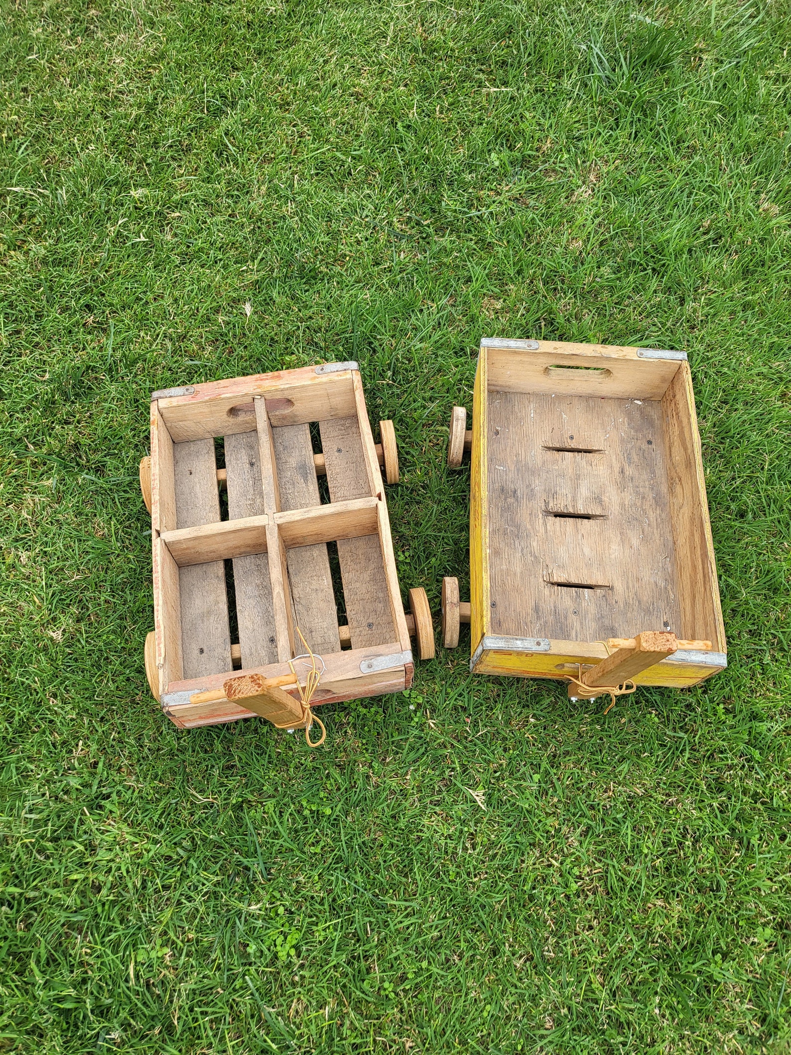 Vintage Coca-cola Crate Wagon - Etsy