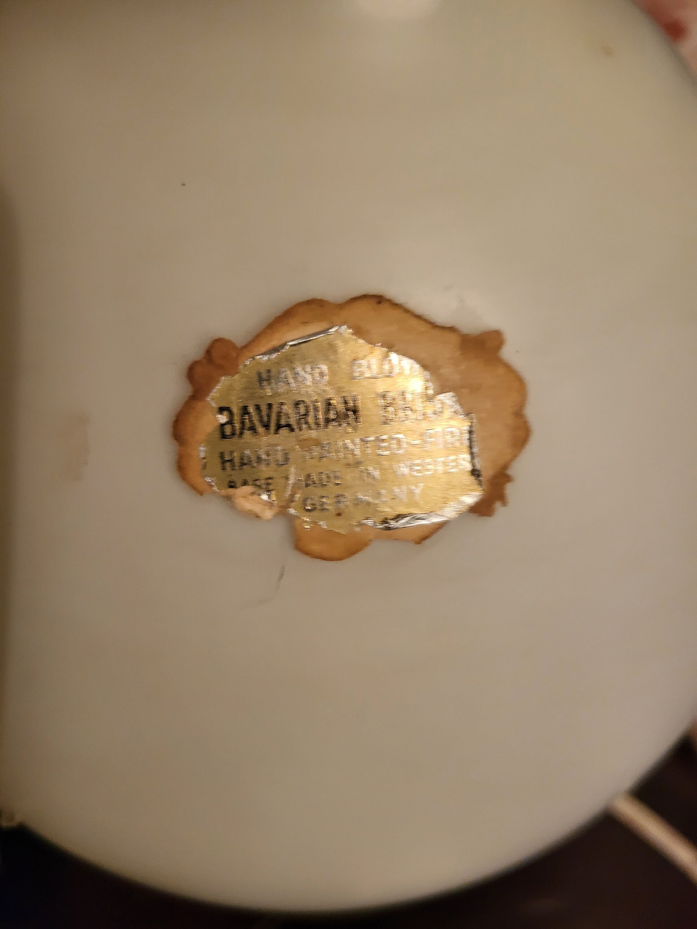 1940s Bavarian Triplex Lamp - Etsy