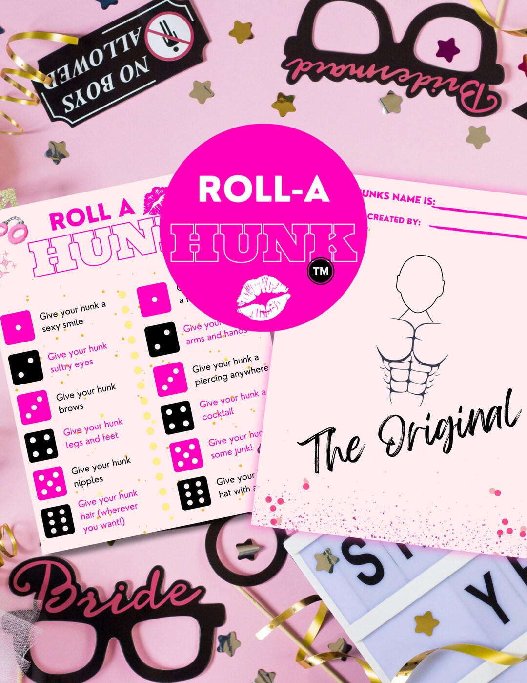 Bachelorette Party Games Modern Bachelorette Games Printable ...