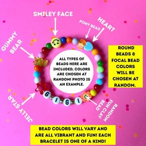 Childs Party Favor Bags, DIY Bracelet Kit Favors, Girls Party Favor ...