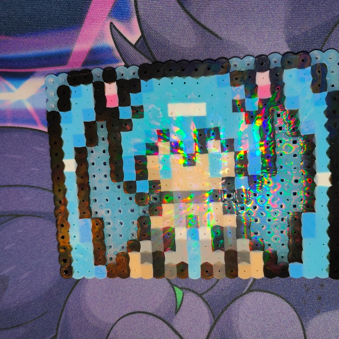 Miku Hatsune Perler Full Flat Melt With Glossy Finish and Rainbow ...