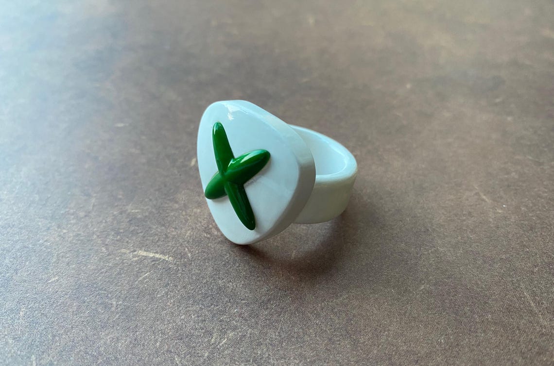 Earth 3 Power Ring Prop Replica, Crime Syndicate Silver Age Cosplay - Etsy