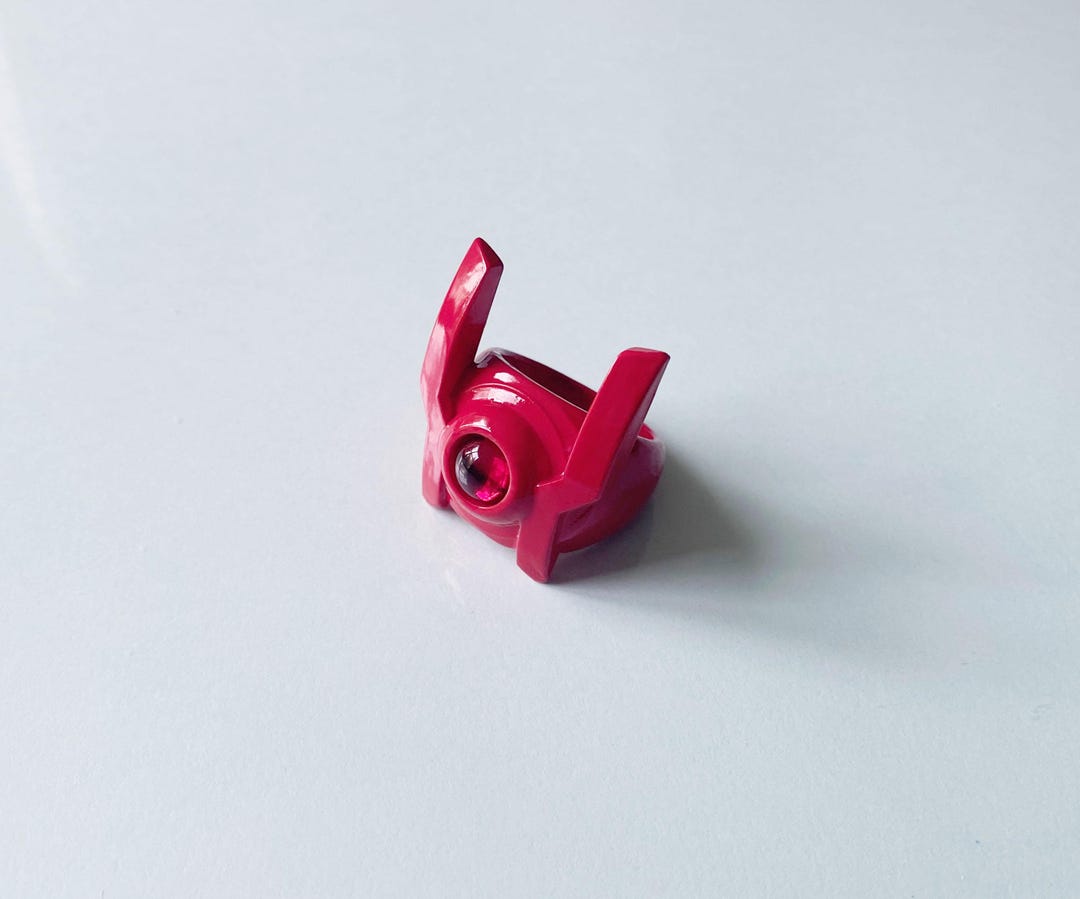Guy Gardner Rage Red Lantern Ring, DC Comics Green Lantern Cosplay Prop ...