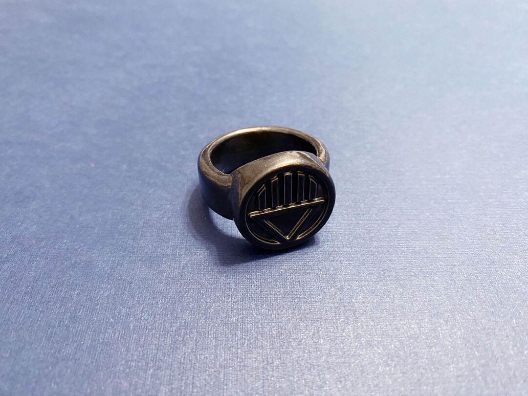 Black Lantern Power Ring, DC Comics Emotional Spectrum Cosplay Prop ...