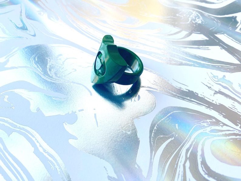 Green Guardsman Power Ring, DC Animated Cosplay Prop Replica - Etsy