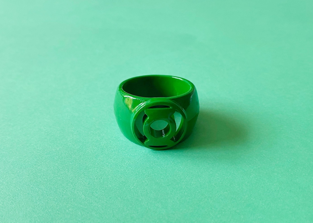 Green Lantern Power Ring, Hal Jordan DC Universe, Comic Cosplay Prop ...