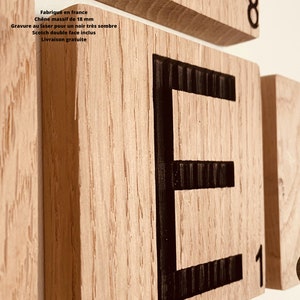 Giant Scrabble Letter, Wall Decoration Scrabble Game, First Name Board ...