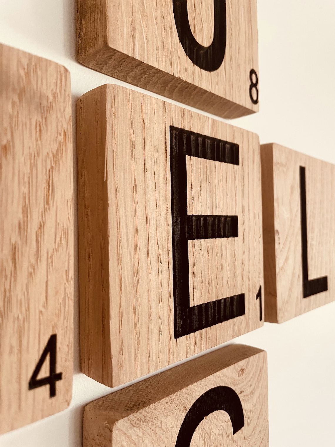 Lettre de Scrabble géante Décoration Murale Jeu de Scrabble - Etsy France