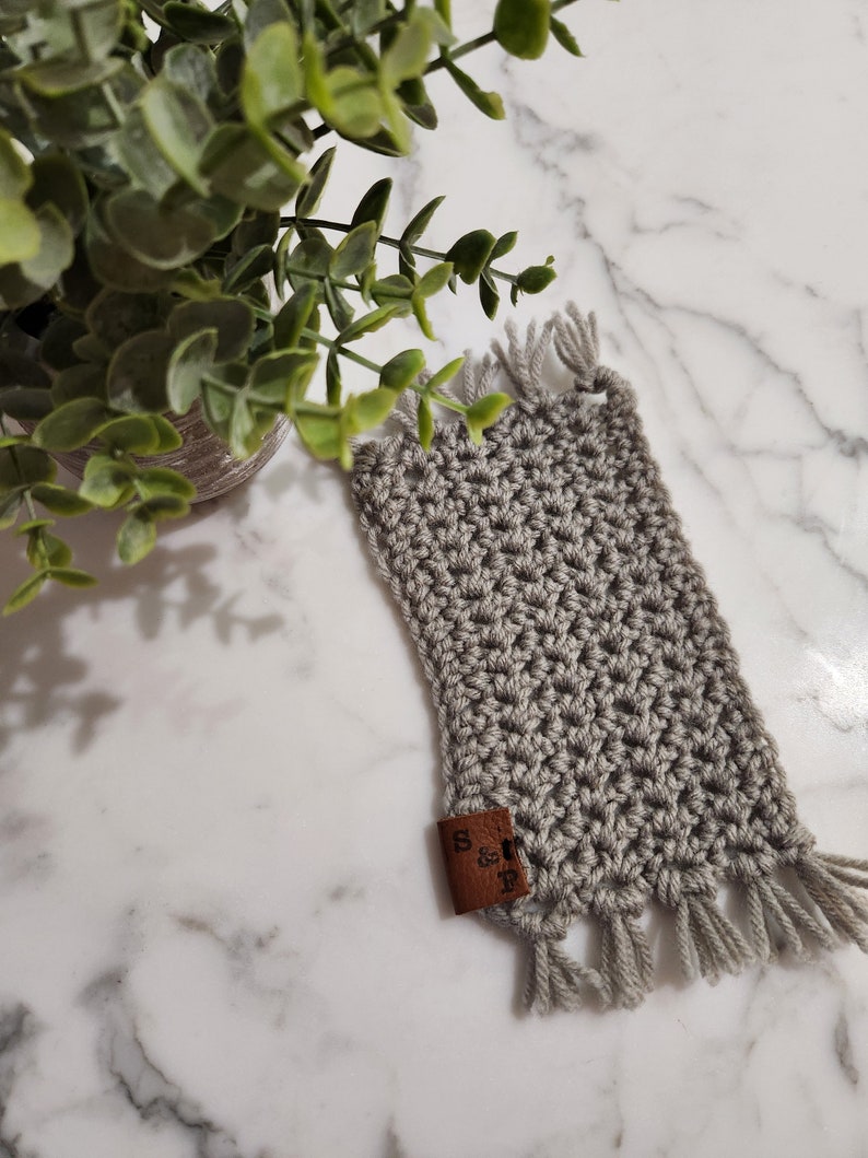 Hand Crochet Mug Rug Handmade Coaster Crochet Coaster Mug Rug Table ...