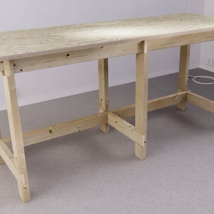 Two-by-four Workbench With Easy Wedged Tenon Joinery - Etsy