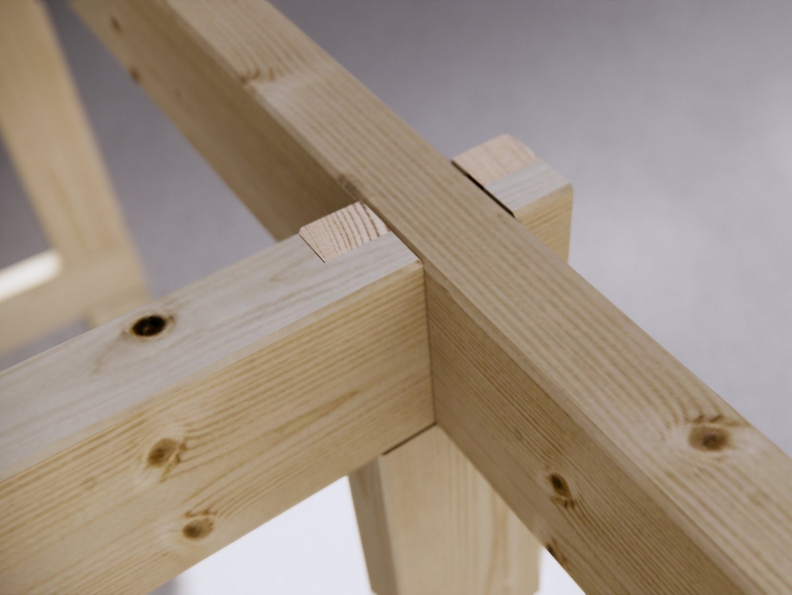 Two-by-four Workbench With Easy Wedged Tenon Joinery - Etsy