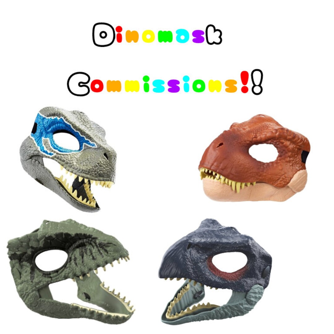 Custom Dinomask/dinomask Partial Commissions CLOSED 0 IN QUEUE - Etsy