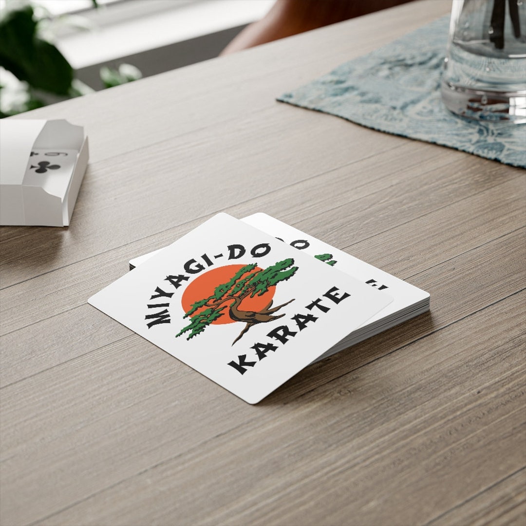 Miyagi-do Poker Cards Karate Kid Playing Cards Cards Games - Etsy