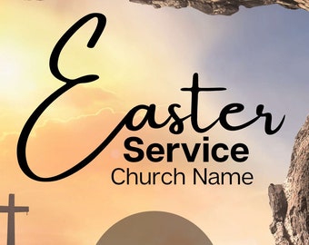 Church Easter Invitation - Etsy