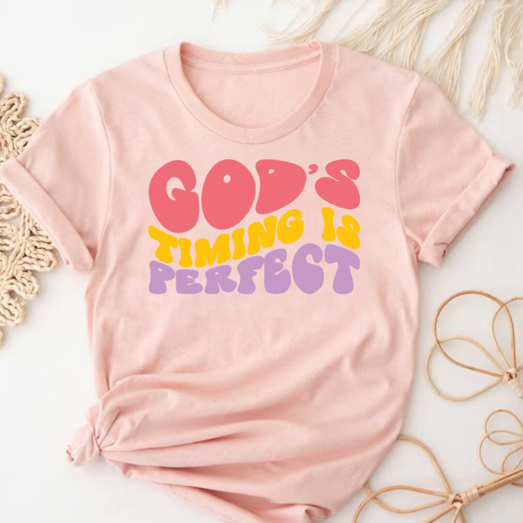 Gods Timing is Perfect We Wish You a Merry Christmas Jesus - Etsy