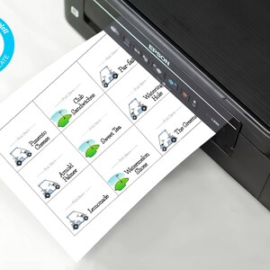 The Masters Watch Party Food Labels, Printable Masters Party Decor ...