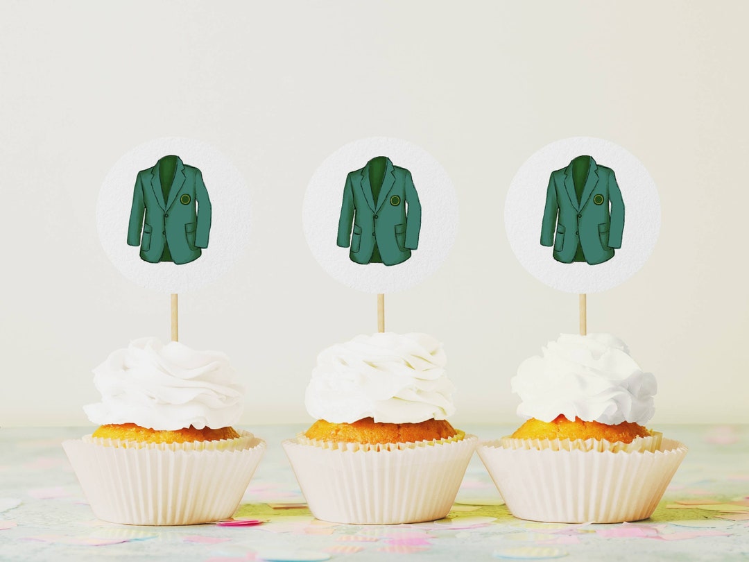 Printable Golf Masters Cupcake Toppers | Par Tee Cupcake Toppers ...