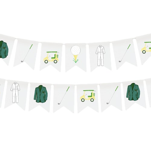 Masters Party Banner Party Decorations Printable Golf - Etsy