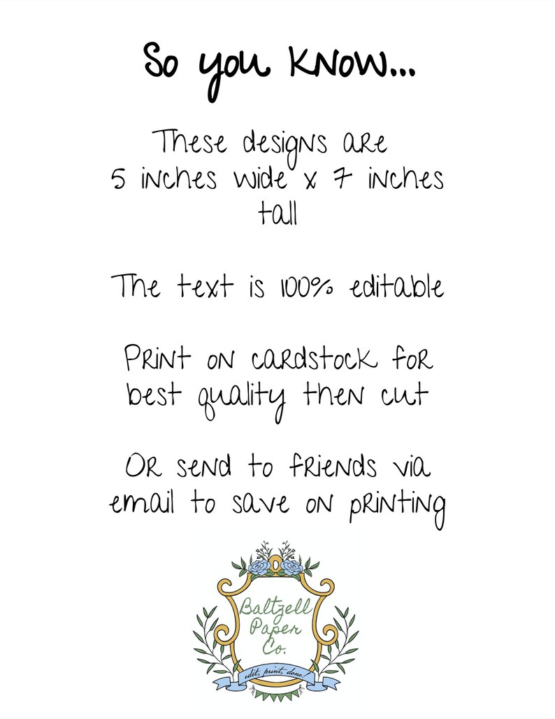 Printable Christmas Photo Cards, Christmas Card With Space for Photo ...