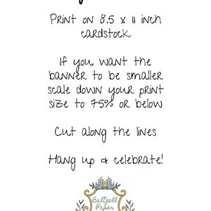 Masters Party Banner Party Decorations Printable Golf - Etsy
