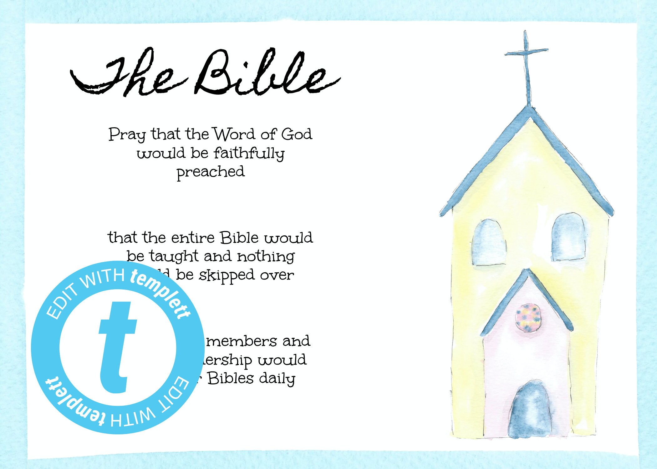 Printable Prayer Cards for Kids | Prayer Bundle Printable | Reformed ...
