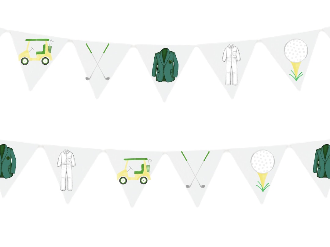 Masters Party Banner | Party Decorations | Printable Golf Masters ...